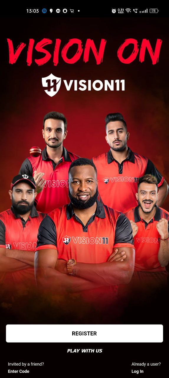 Vision11 Referral Code: BONUS100 | Download Vision11 App