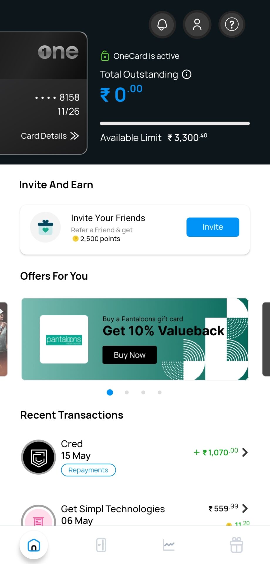 OneCard Referral Code: SHUBHA1454 | Download Onecard App & Get ₹1000 On ...