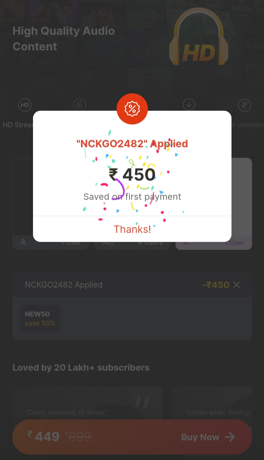 Kuku FM Referral Code: NCKGO2482 | Earn ₹100 On Every Successful Referral - Referralguru.in