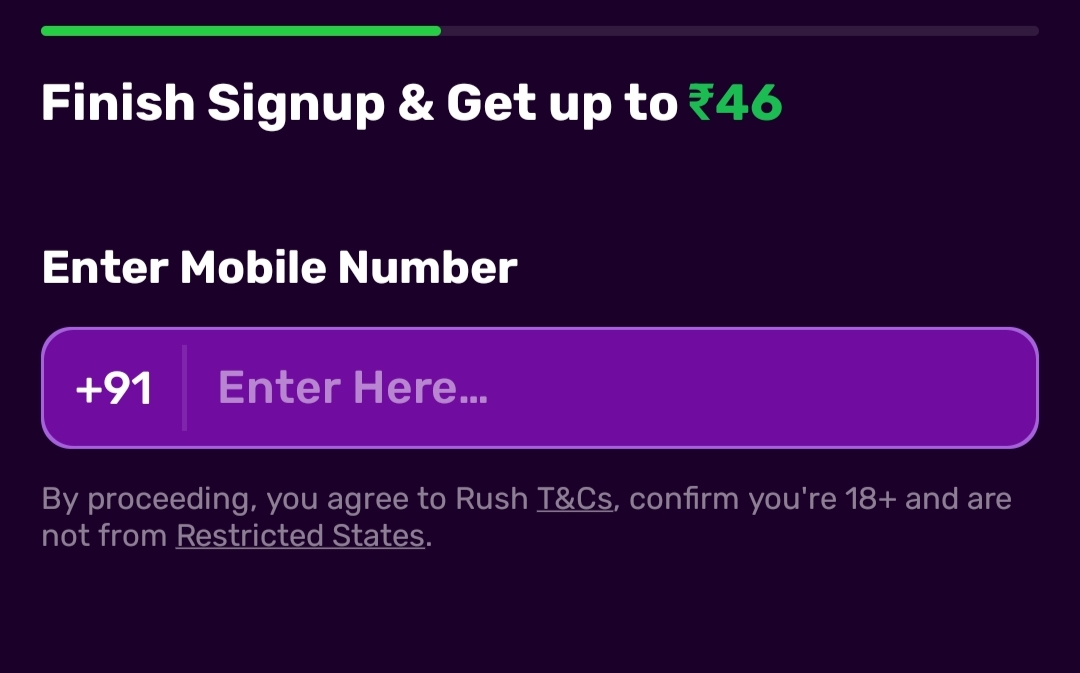 Rush APK Download | Get ₹50 Free On Signup