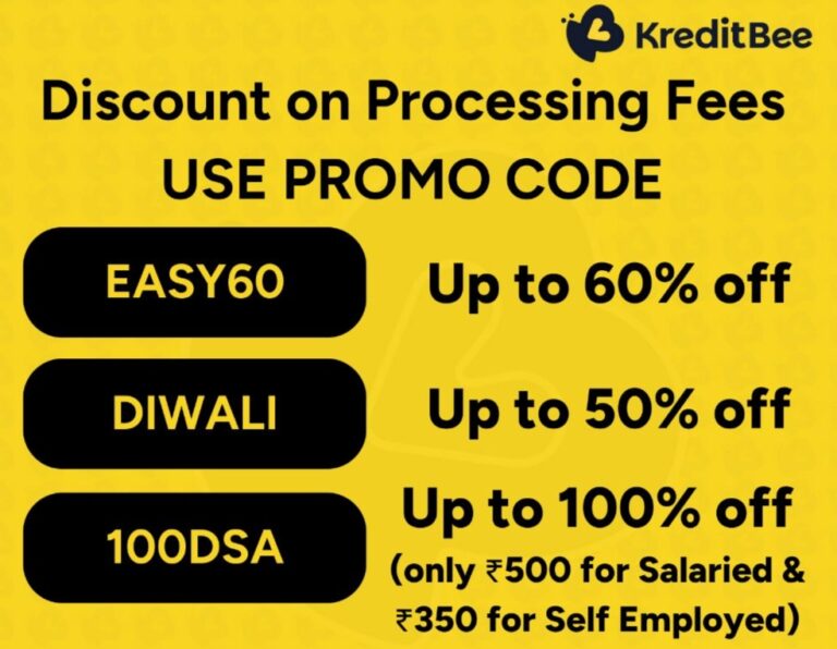 Kreditbee Referral Code | Signup & Get Approved loan Of Upto 10 Lakh ...